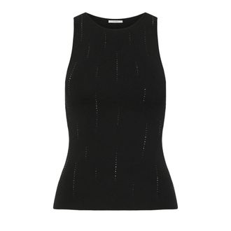 Gestuz &Auml;rmellose Oberteile - - Tops - Damen - Schwarzk - XL