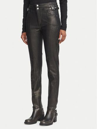 Guess Stoffhose W6BA32 D2086 Schwarz Slim Fit