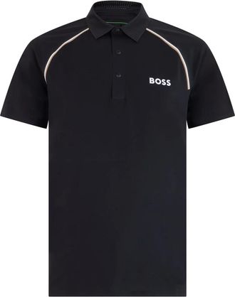 HUGO BOSS Homme, Tops, Noir, Taille: XL Polo &agrave; manches courtes