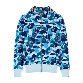 A Bathing Ape A Bathing Ape, Homme, Sweatshirts et sweats &agrave; capuche, Multicolore, Taille: 2XL ABC Camo 2nd Shark SweaT-shirt
