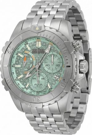 Invicta Reserve 50990 Herrenuhr - Quarzwerk - Edelstahl mit blauem Zifferblatt - 47 mm