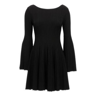 Antonino Valenti Patty Rippstrick Kleid - - Dresses - Damen - Schwarzk - M