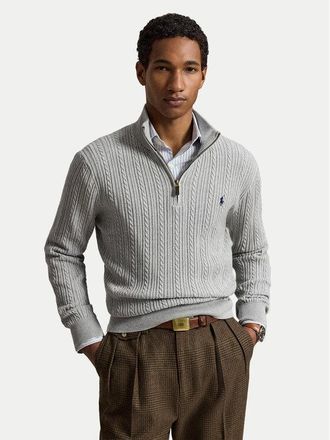 Polo Ralph Lauren Pullover 710B26776002 Hellgrau Regular Fit