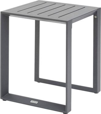 Hesperide Hesperide - Quadratischer Beistelltisch Allure graphit 44 x 44 x 55cm aus Aluminium - Hesp&eacute;ride