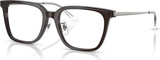 Ray-Ban Rb5442d Optics Gunmetal Fassung Klar Glas Polarisiert 52-18