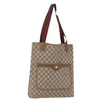 Gucci Pre-owned Vintage Tote Bag - - Pre-owned - Damen - Beige - ONE SIZE