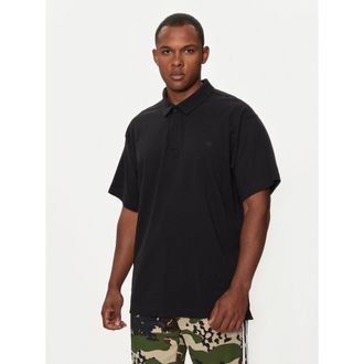 adidas Poloshirt Premium Essentials HR8677 Schwarz Loose Fit