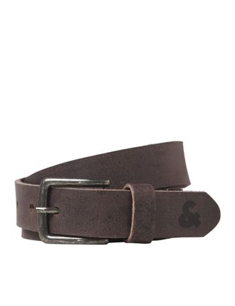 Jack & Jones Herren Jacian Leather Belt Lederg&uuml;rtel 12227162,Brown Stone,105