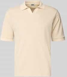 Drykorn Regular Fit Poloshirt mit V-Ausschnitt Modell ACAYO