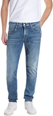 Replay Herren Jeans Anbass Bio, Medium Blue 009-10 (Blau), 36W/34L
