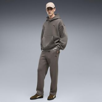 Puma Pantalon de surv&ecirc;tement en polaire &eacute;paisse Essentials Homme, V&ecirc;tements, Beige, XXL
