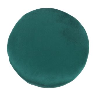 Angoily Rundes Sitzkissen f&uuml;r Barhocker 29cm Gepolsterte Ersatz Sitzfl&auml;che aus Gr&uuml;nem Samt Ergonomisch Geformt Vielseitig f&uuml;r K&uuml;chen und Wohnzimmerhocker