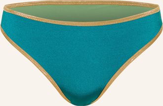Mymarini Mymarini Basic-Bikini-Hose Shine Zum Wenden gruen