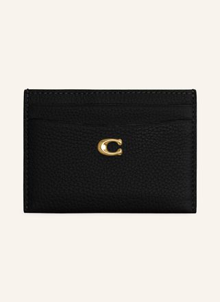 Coach Kartenetui schwarz