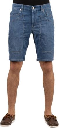 Jeckerson Homme, Shorts, Bleu, Taille: W33 Bermuda Shorts