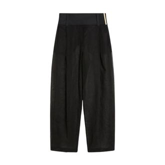Sportmax Damen, Hosen, Schwarzk, SGr&ouml;&szlig;e