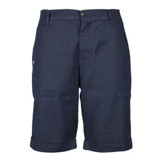 Daniele Alessandrini Homme, Shorts, Bleu, Taille: W31 Bermudes