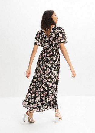 Bonprix Maxikleid f&uuml;r den Alltag, aus Polyester, ausgestellte Passform