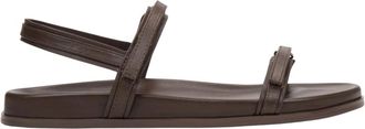 Estro & Luminara Femme, Chaussures, Brun, Taille: 41 EU Sandales souples &agrave; fines brides