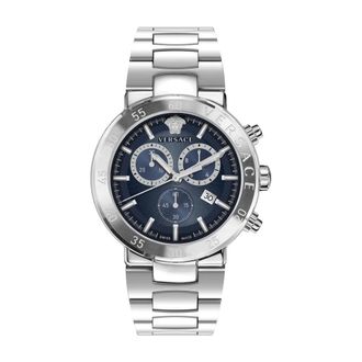 Versace Homme, Accessoires, Bleu, Taille: ONE Size Chronographe Urban Mystique Montre