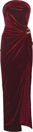 Self Portrait Maxi Robe - Violet
