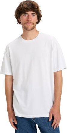 Quiksilver T-Shirt Manche Courtes Salt Water Tee Homme Blanc L