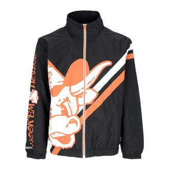 Mitchell & Ness Stylische Streetwear Leichte Jacke - - Jackets - Herren - Schwarzk - L