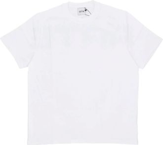 Arte Homme, Tops, Blanc, Taille: M Pixel Back T-shirt