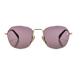 Eyewear by David Beckham Quadratische Metallsonnenbrille - - Accessories - Herren - Gelb - ONE SIZE