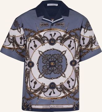 Dolce & Gabbana Resorthemd blau