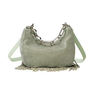 Twinset Femme, Sacs, Bleu, Taille: ONE Size Mini Sac Croissant