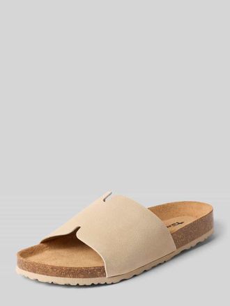Tamaris Pantoletten in Wildleder Optik