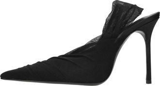 Gedebe Gedebe, Femme, Chaussures, Noir, Taille: 38 EU Escarpins Slingback Petal