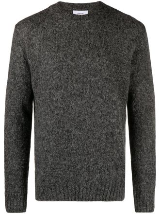 Lardini pull en maille ajour&eacute;e - Gris