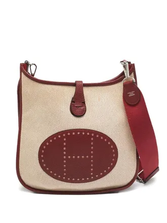 Herm&egrave;s sac port&eacute; &eacute;paule Evelyne Poche III pre-owned (2024) - Tons neutres
