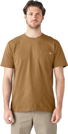 Dickies Heavyweight Crew Neck Short Sleeve Tee Big-Tall T-Shirt, Marron Canard, L Haut Homme