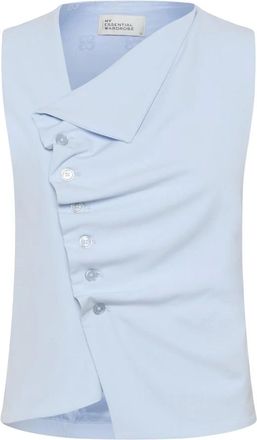 MY ESSENTIAL WARDROBE Femme, Blouses et Chemises, Bleu, Taille: 38 FR Shirt