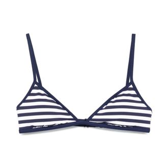 Polo Ralph Lauren Femme, Maillots de bain, Bleu, Taille: 42 FR Haut de bikini triangle ray&eacute;