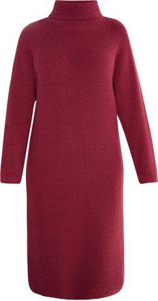 Usha Kleid Damen Dunkelkirschrot