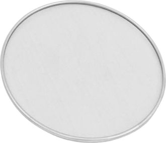 Cabilock Spritzschutz Fettspritzschutz aus Edelstahl 15cm für Heißluftfritteuse Wiederverwendbar Wärmeisolierend Zubehör