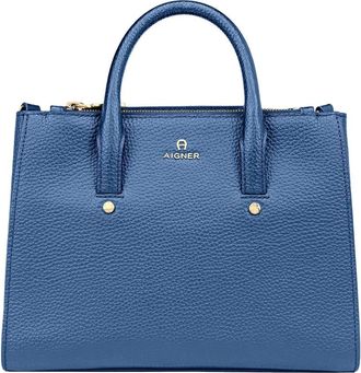 Aigner Femme, Sacs, Bleu, Taille: ONE Size Sac &agrave; main structur&eacute;