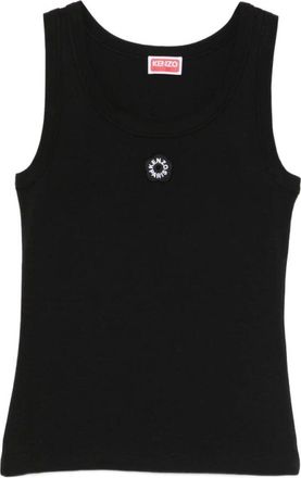 Kenzo Femme, Tops, Noir, Taille: 42 FR D&eacute;bardeur &agrave; &eacute;cusson logo