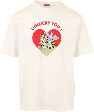 Kenzo Homme, Tops, Blanc, Taille: S T-Chemises