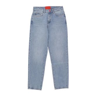 Vision Of Super Flammen Logo Bedruckte Denim Jeans - - Jeans - Herren - Blau - W36