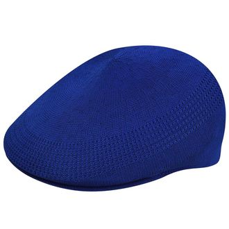 Kangol Tropic 507 Ventair Flatcap Schirmmütze Schiebermütze Sommercap Herren - mit Schirm Sommer Frühling-Sommer - XXL (62-63 cm) Royalblau