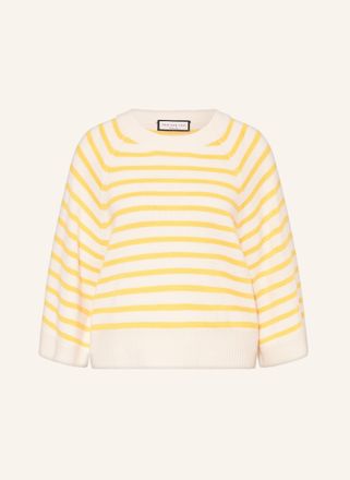 Sem per Lei Sem Per Lei Pullover Mit Cashmere Und 3/4-Arm gelb