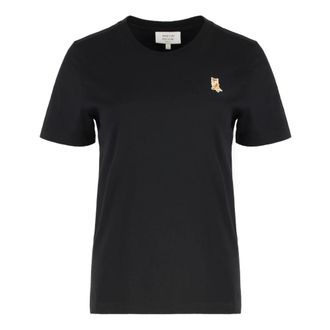 Maison Kitsun&eacute; Damen, Oberteile, Schwarzk, XSGr&ouml;&szlig;e