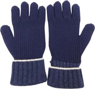 Loewe unisex, Pre-owned, Bleu, Taille: ONE Size Gants en tissu Pre-owned