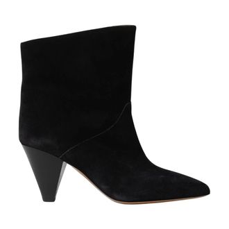 Isabel Marant Schwarze Wildleder-Stiefeletten - - Shoes - Damen - Schwarzk - 35 EU
