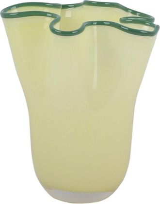 Present Time Vase aus Glas ruffles, 31,5 cm